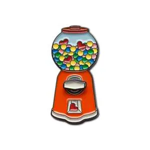 MAKE HEADS TURN Bubble Gum Machine Enamel Pin