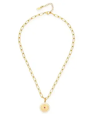 KYBELE STUDIO Sunlit Aurora 18k -plated Pendant Necklace