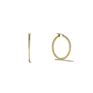 ONI Basic Large Hoop Earrings - Gold
