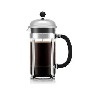 BODUM Chambord French Press Coffee Maker - Silver
