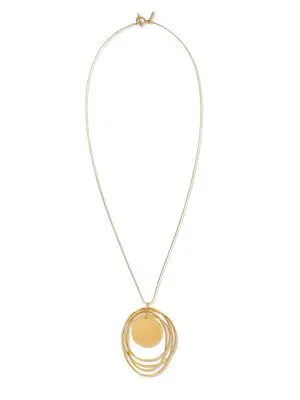 JAREDJAMIN Peacock Dawn Pendant Necklace - Gold