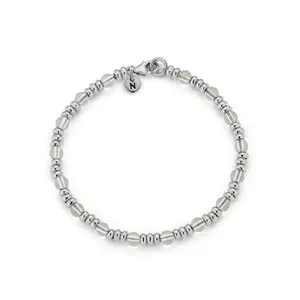 NELLOU JEWELLERY Gem Crystal Sterling Bracelet - Silver