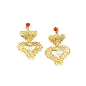 ADIBA Vinca Drop Earrings - Gold