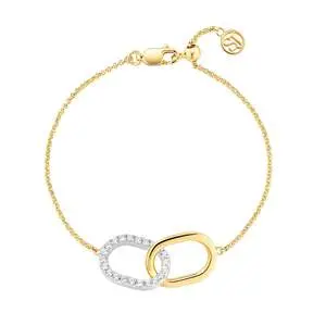 SIF JAKOBS JEWELLERY Capizzi Due Piccolo Bracelet - Gold