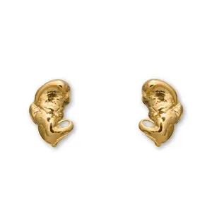 EVA REMENYI Euphoria Elephant Stud Earrings - Gold