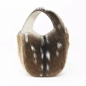 DREEA Fawn Hair-on-hide Leather Handbag