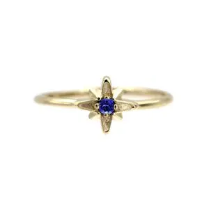 VICSTONENYC FINE JEWELRY 14k North Star Tanzanite Ring - Gold