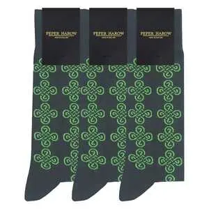 PEPER HAROW - MADE IN ENGLAND Knot Socks Bundle Green