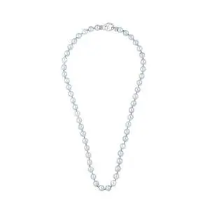 ROSEATE JEWELRY Akoya Pearl Strand Necklace - Silver
