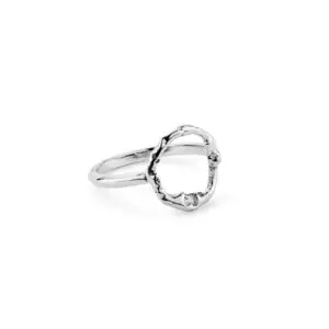 LULU AND BOO JEWELLERY Halo Ring - Silver