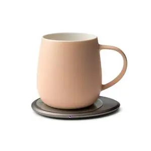 OHOM Ui Ceramic Self-heating Mug Rosy Apricot - Red