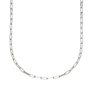 LILY CHARMED Sterling Adjustable Box Link Chain Necklace