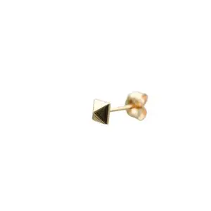 ANJALÉ FINE JEWELRY Pyramid Stud Earring - Gold