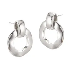 BIKO Aya Stud Earrings - Silver