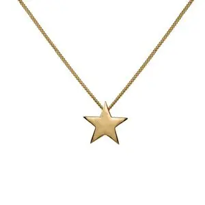 EDGE ONLY Star Pendant Necklace - Gold
