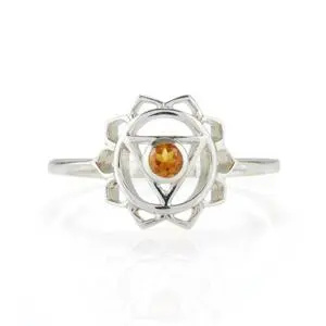 CHARLOTTE'S WEB JEWELLERY Solar Plexus Chakra Ring