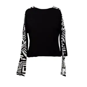 ARTISTA Relaxed Fit Jumper With Graphic Detail
