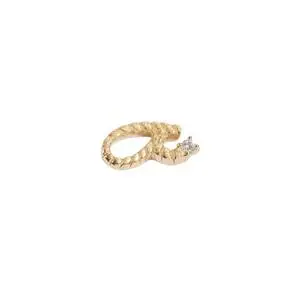 CLAIRE HILL DESIGNS Shorthand Stud Earring - Gold