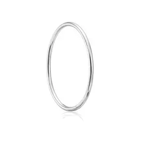 LILY & ROO Plain Stacking Ring - Silver