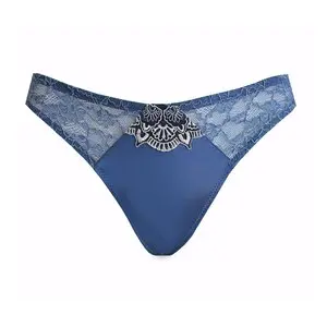 TALLULAH LOVE Aphrodite Thong - Blue