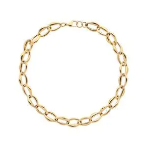 EMMA HOLLAND JEWELLERY 24 Carat Plated Statement Chain Necklace - Gold