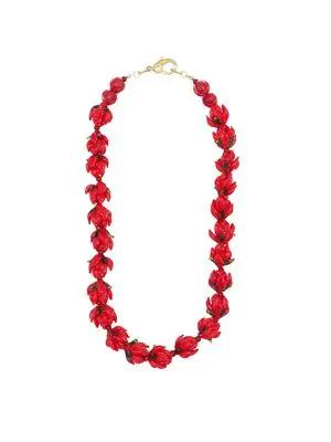 SITA NEVADO Hibisco Necklace - Red