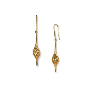 JAREDJAMIN Drop Hook Earrings - Gold