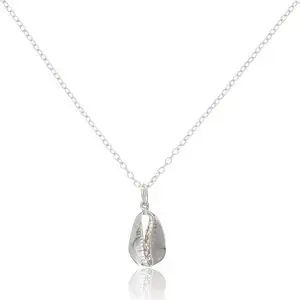 AUREE JEWELLERY Moka Sterling Shell Pendant Necklace