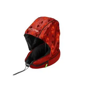 KAPTURE The Fire Creation Travel Pillow Set Argyle - Red