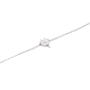 SPERO LONDON Sterling Clover Chain Bracelet - Silver