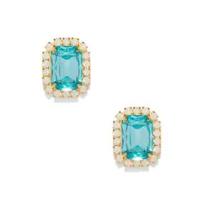 THE PINK REEF Stud Earrings - Blue