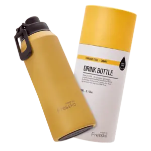 Fressko Core 1l/34oz Drink Bottle Canary - Yellow