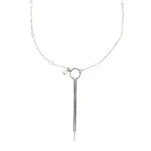 MY MOKONDO Sirius Pearl Pendant Necklace - Silver
