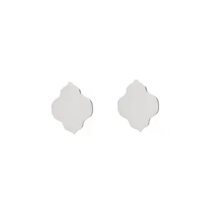 SILVER MOON Sterling Silhouette Arabesque Earrings