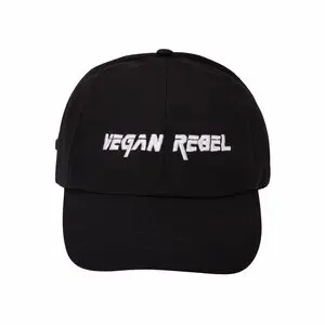 SARAH REGENSBURGER Vegan Rebel Cap - Black