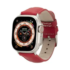 LEATHERE Apple Watch Leather Band - Red