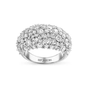 SIF JAKOBS JEWELLERY Cristallo Grande Ring - Silver