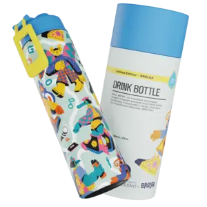 Fressko Move 660ml/22oz Drink Bottle, Ceramic Brolga