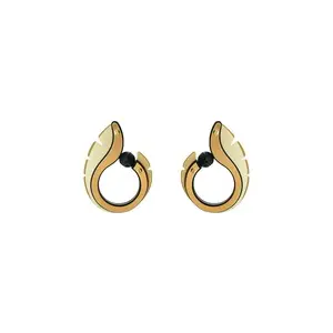 GISSA BICALHO Hoop Earrings - Black