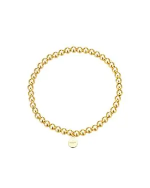 NAZZAR Beaded Stretch Bracelet - Gold
