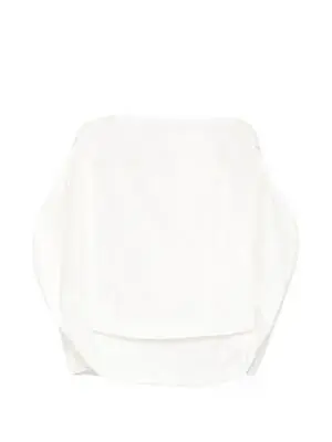 Sofie D'hoore Batwing-sleeve Panelled Top - White