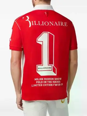 BILLIONAIRE Ss Polo Team Montecarlo Polo Shirt