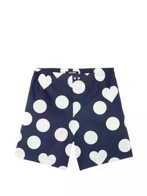Jacquemus Le Short Caleçon Printed Shorts - Blue
