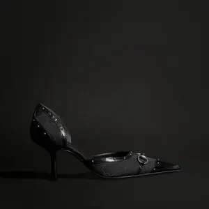 Gucci Savoy Gg Canvas Pump