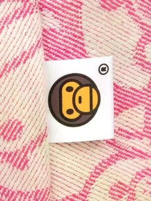 A BATHING APE Printed Backpack - Pink
