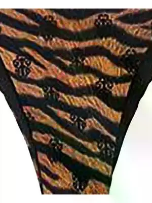 Chrome Hearts X Dib Tiger-print Bikini Bottoms