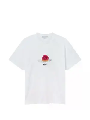 Stella McCartney Raspberry-print T-shirt