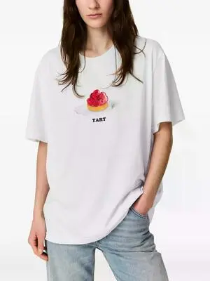 Stella McCartney Raspberry-print T-shirt