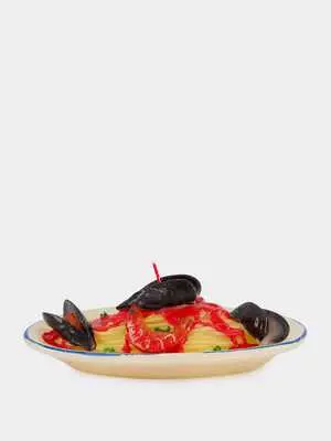 CERERIA INTRONA Prawn And Mussel Spaghetti Wax Candle - Multicolour