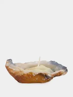 CERERIA INTRONA Oyster Wax Candle - Grey